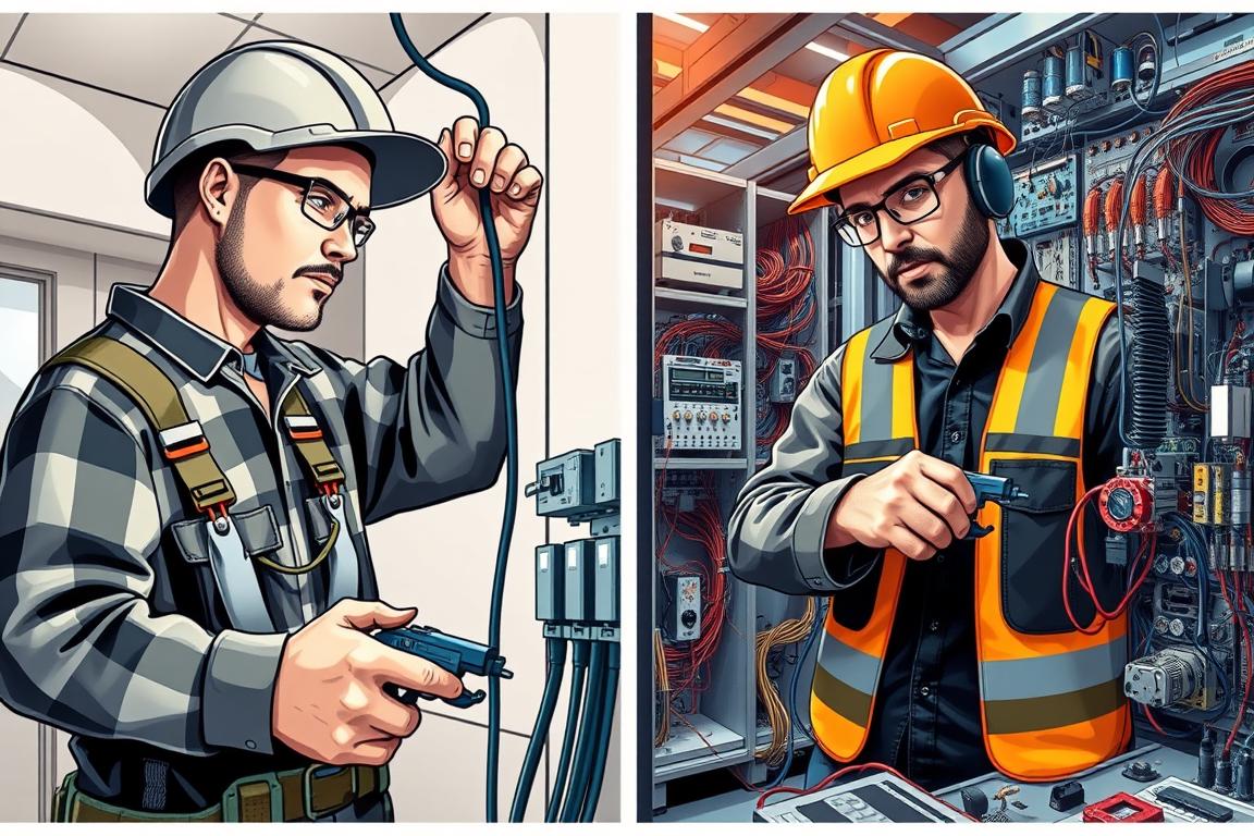 Unterschied Elektroniker Elektriker