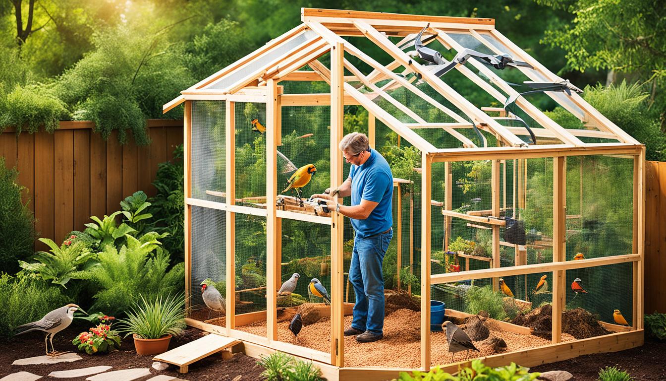 Vogel Voliere Bauen: Anleitung & Tipps
