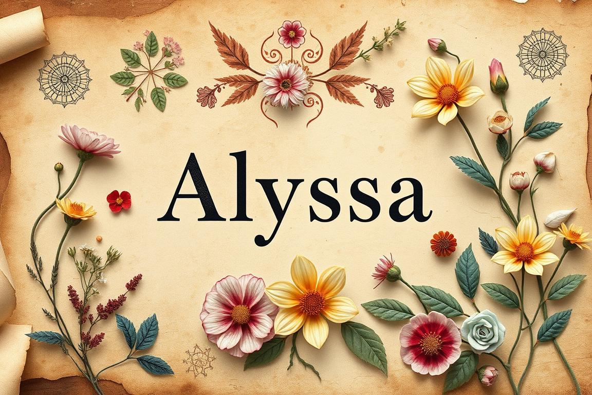 Woher Kommt Der Name Alyssa?